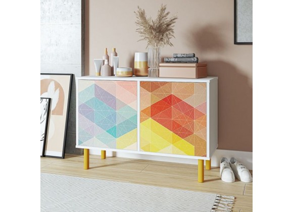 Duffy two door accent cabinet store